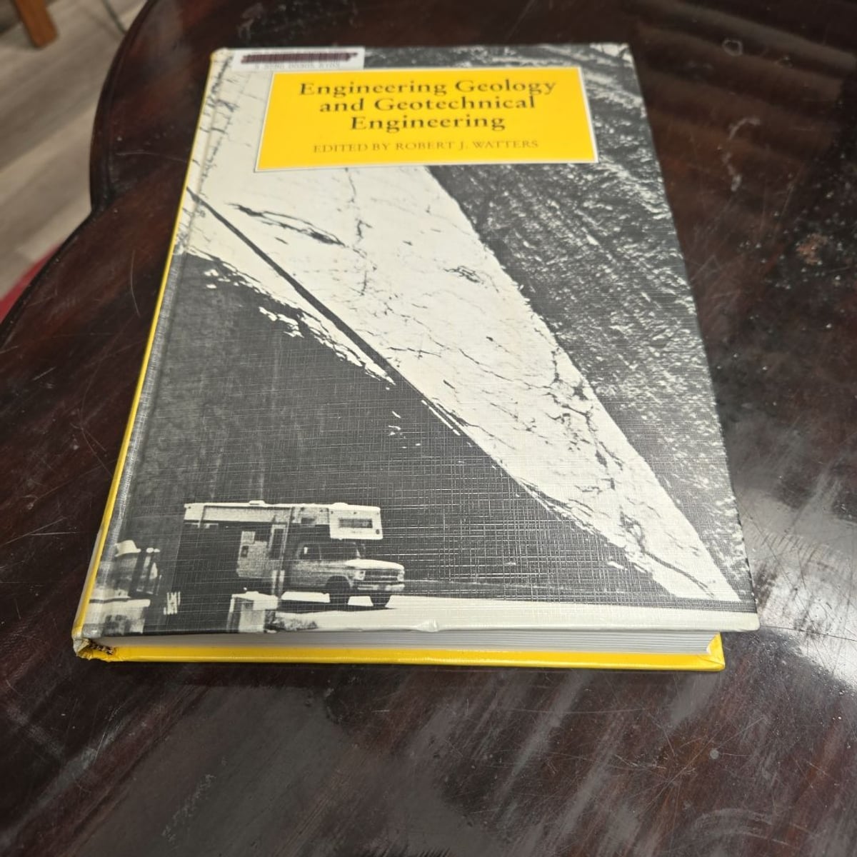 Engineering Geology and Geotechnical Engineering by Robert J. Watters