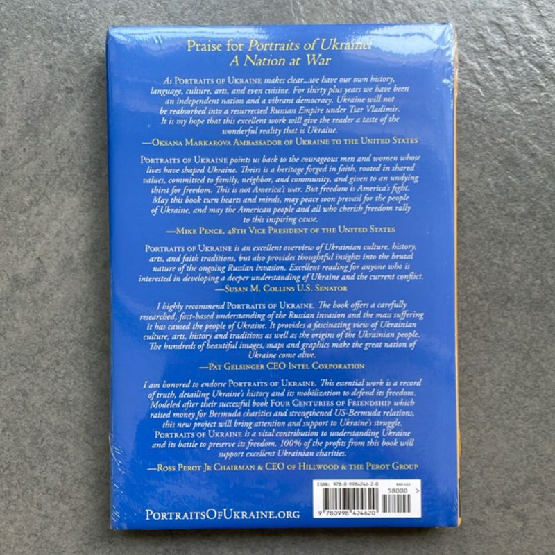 Portraits of Ukraine, A Nation at War by Sergei Ivashenko; Gregory W. Slayton, Hardcover ...