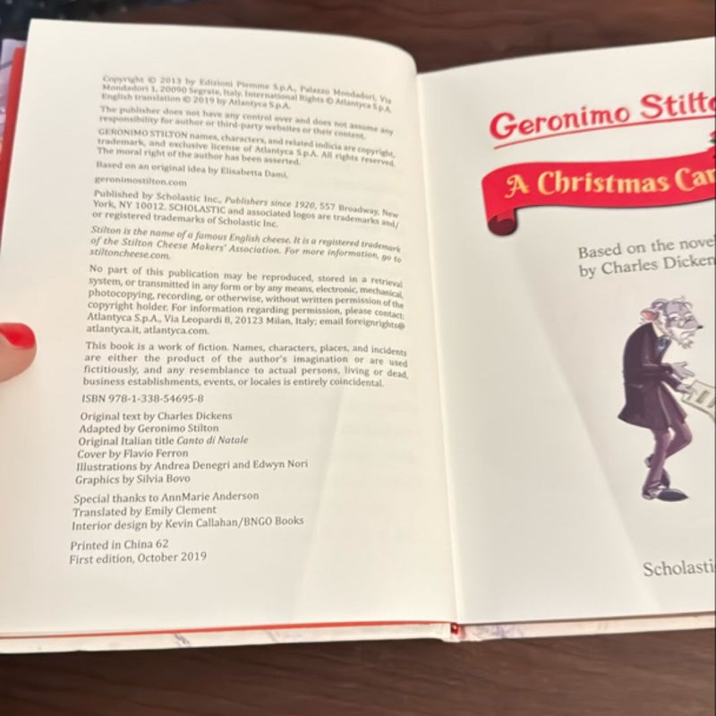 Geronimo Stilton Classic Tales: a Christmas Carol by Geronimo Stilton