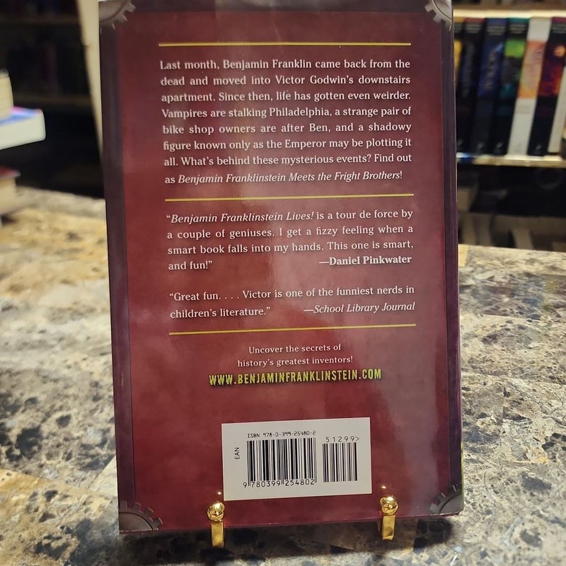 Benjamin Franklinstein Meets the Fright Brothers by Larry David Tuxbury