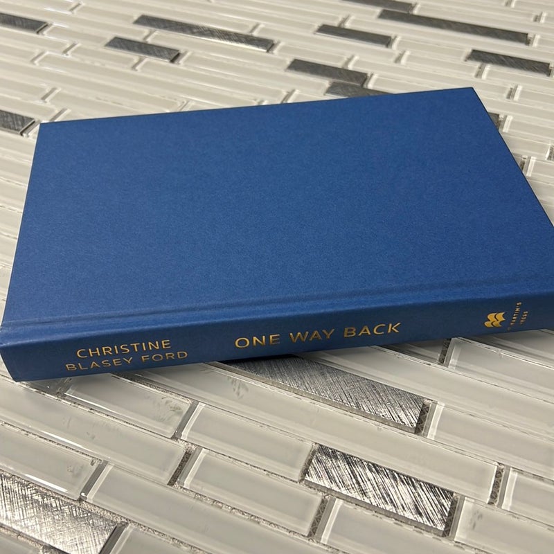 One Way Back by Christine Blasey Ford, Hardcover | Pangobooks