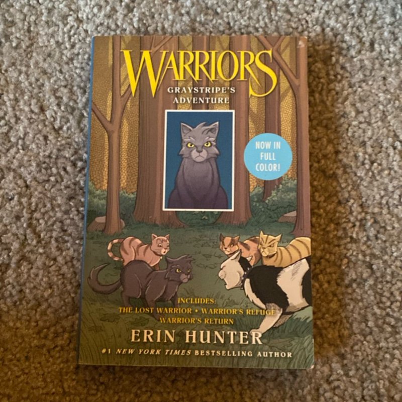 Warriors Manga: Graystripe's Adventure: 3 Full-Color Warriors Manga ...