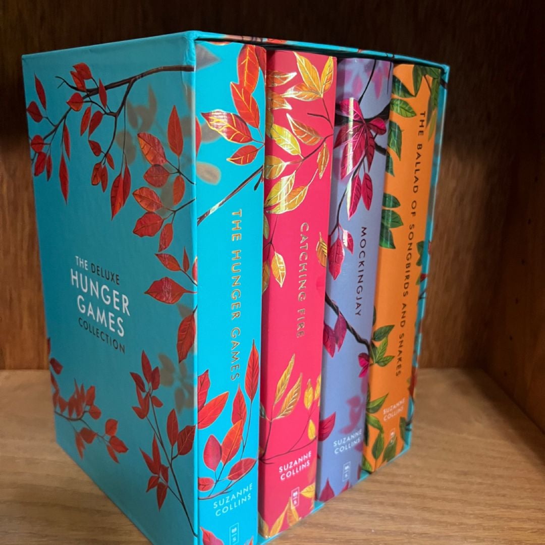 Hunger Games 4-Book Hardcover Box Set (the Hunger Games, Catching Fire ...