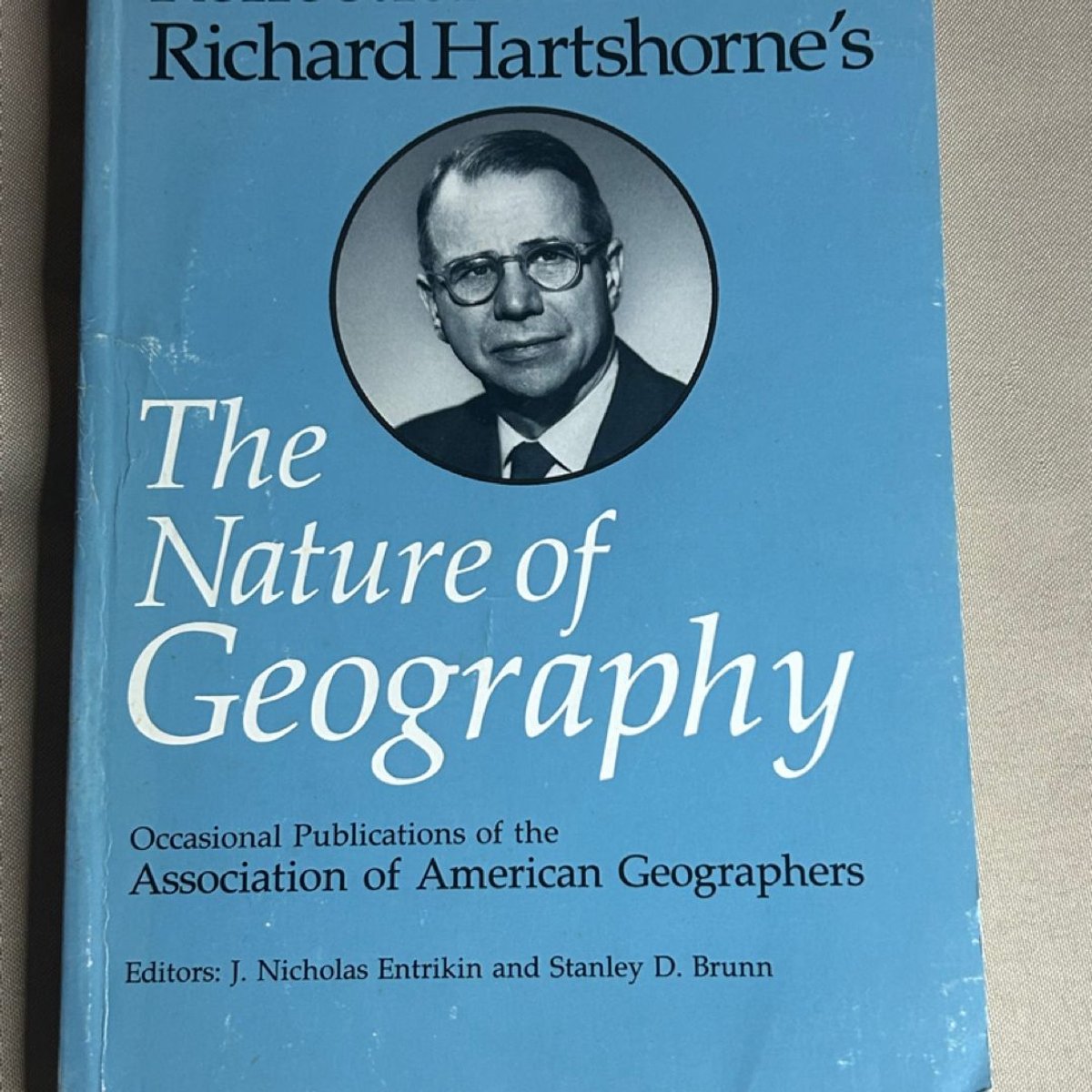 Reflections on Richard Hartshorne's The Nature of Geography by T. H ...