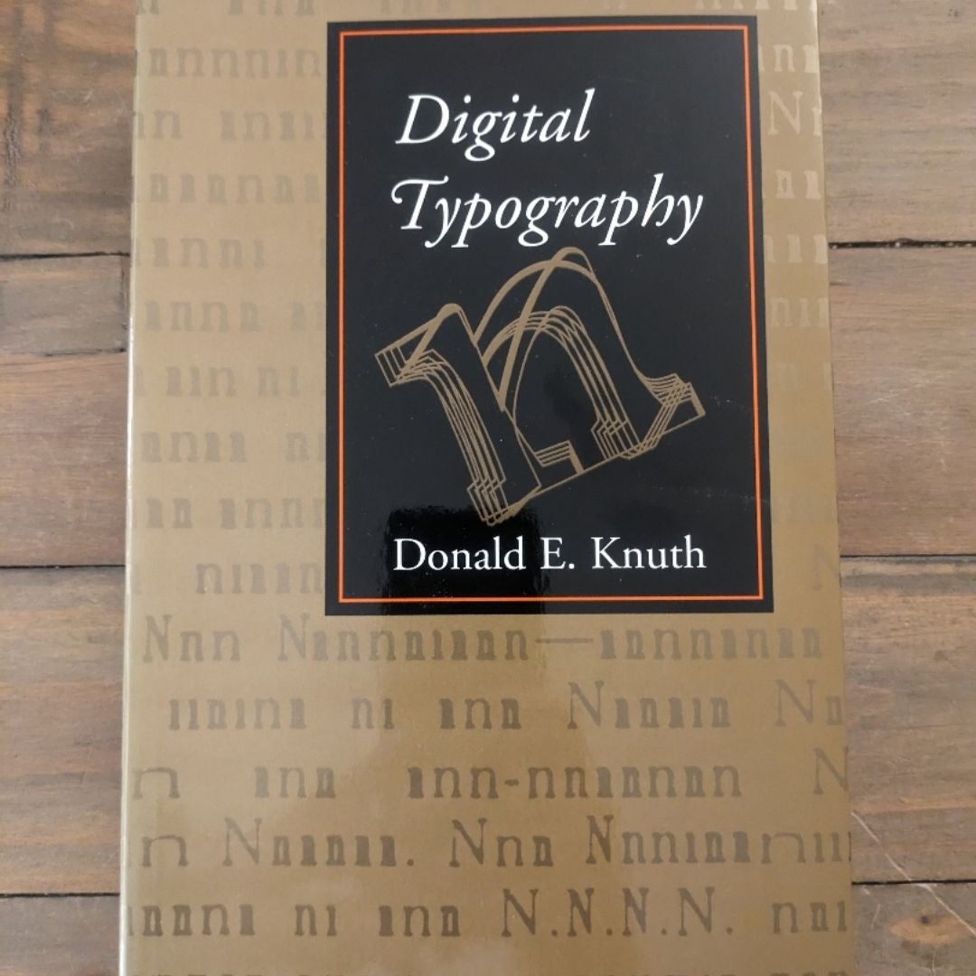 Digital Typography by Donald E. Knuth