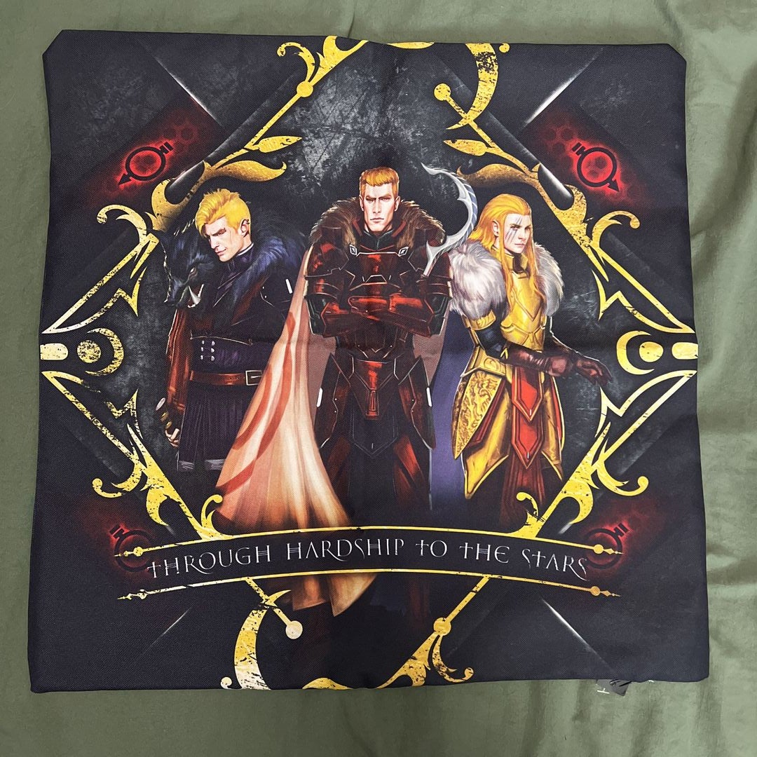 Fairyloot Red Rising Cushion Cover by Pierce Brown, Paperback | Pangobooks