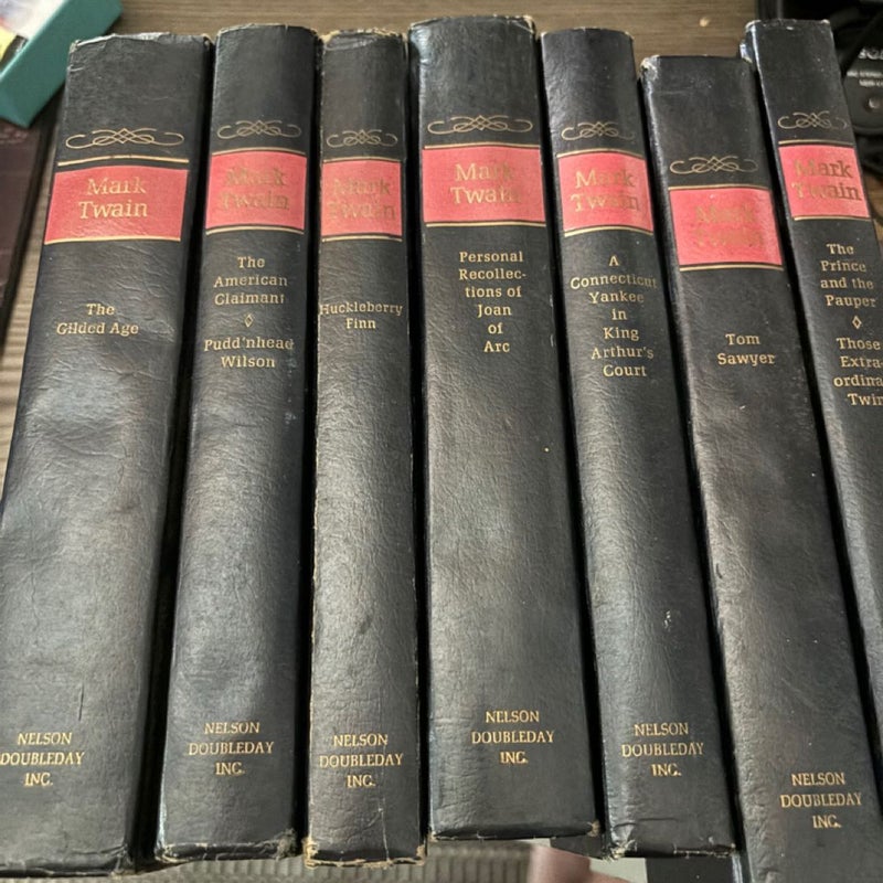 Mark Twain Complete Novels Hardcover Set by Mark Twain, Hardcover ...
