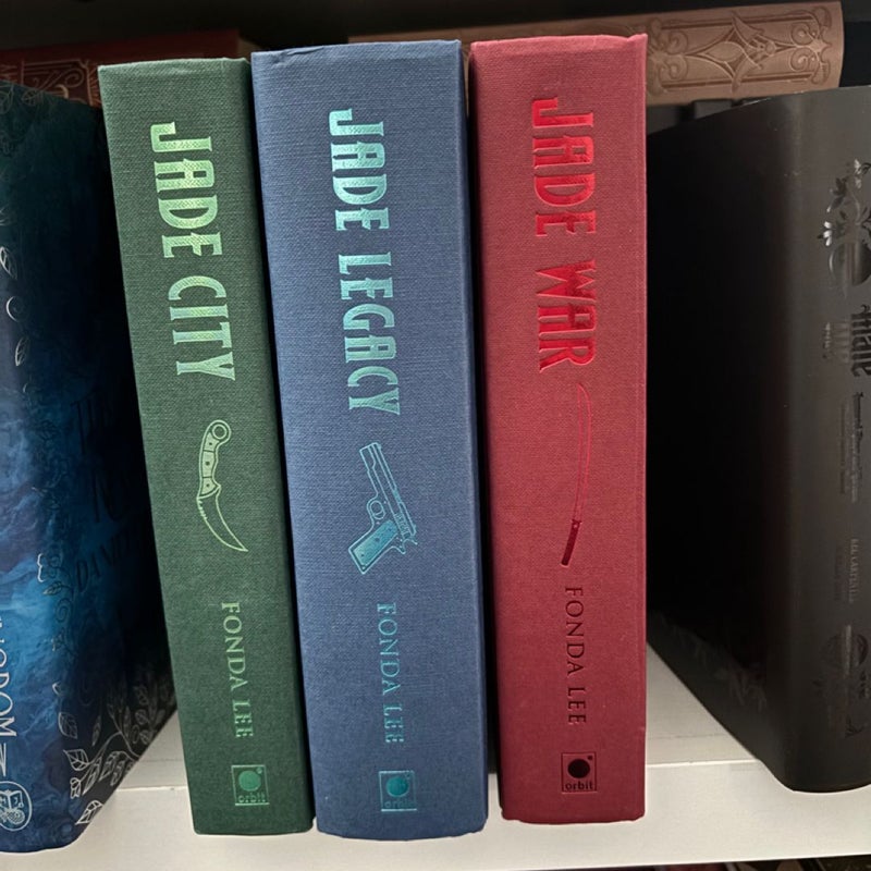 Jade City trilogy Illumicrate Green Bone Saga SIGNED special edition by ...