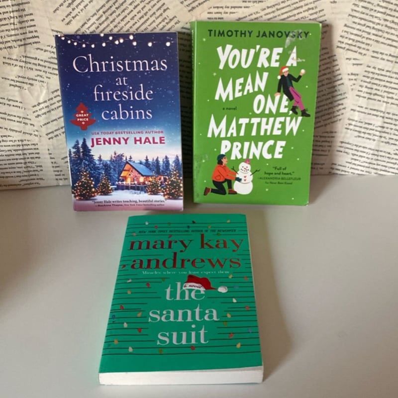 Christmas Book Bundle (6 books) by Mary Kay Andrews, Tomothy Janovsky ...