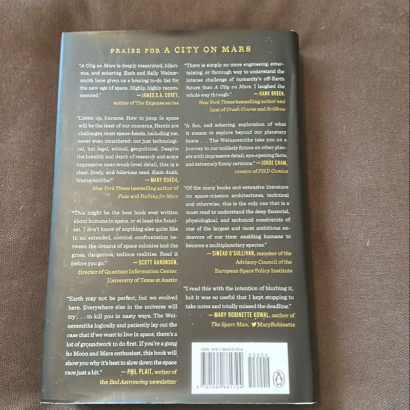 A City on Mars by Kelly Weinersmith, Zach Weinersmith