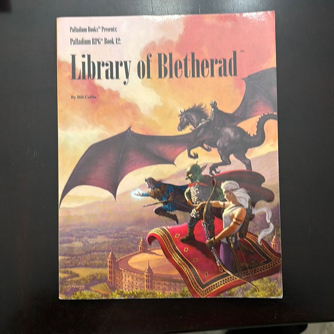Library of Bletherad by Bill Coffin, Kevin Siembieda