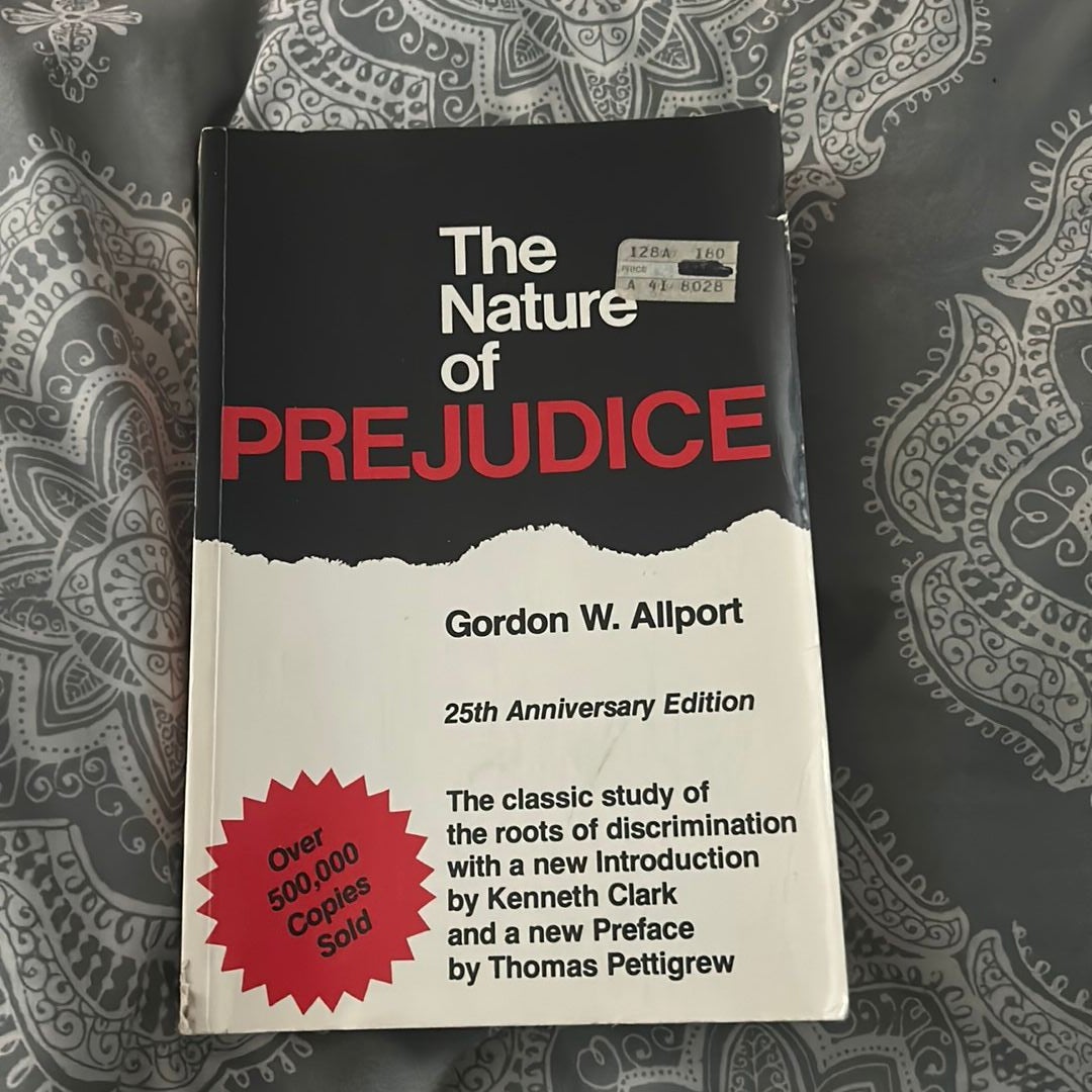 The Nature of Prejudice (25th Anniversary Edition) by Gordon W. Allport