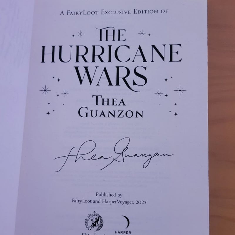 The Hurricane Wars by Thea Guanzon, Hardcover | Pangobooks