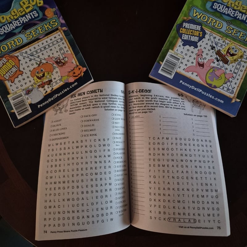 3 SpongeBob SquarePants Word Seeks by , Paperback | Pangobooks