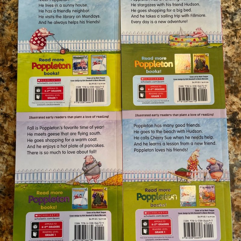 4 Poppleton Books by Cynthia Rylant , Paperback | Pangobooks