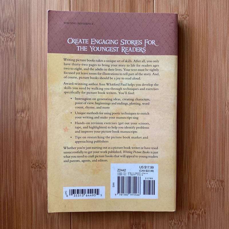 Writing Picture Books by Ann Whitford Paul, Paperback | Pangobooks