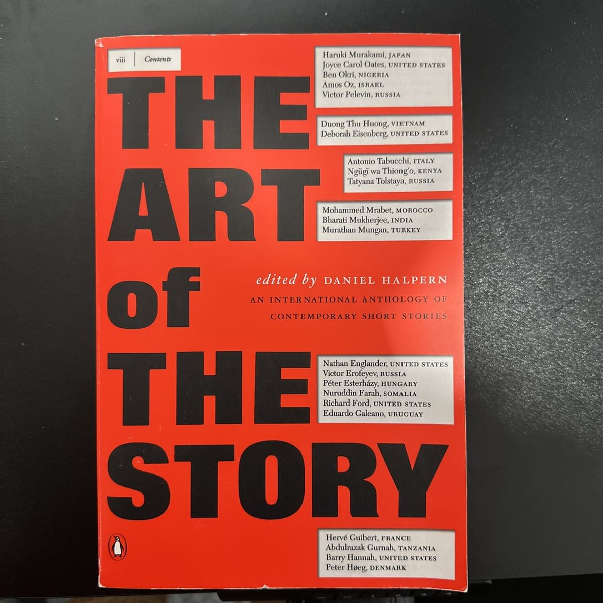 The Art of the Story by Daniel Halpern