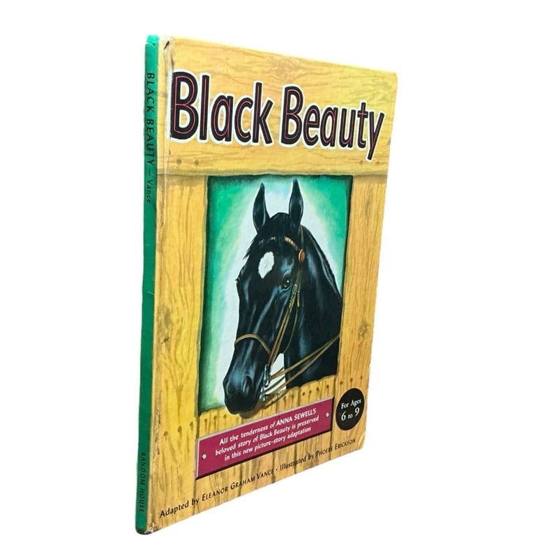 Black Beauty Anna Sewell Adapted Eleanor Graham Vance 1949 Hardcover ...