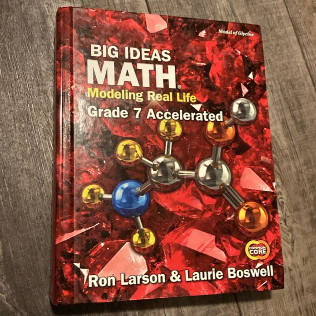 Big Ideas Math: Modeling Real Life Common Core - Grade 7 Accelerated ...