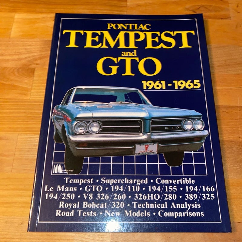 Pontiac Tempest and GTO 61-65 by R. M. Clarke