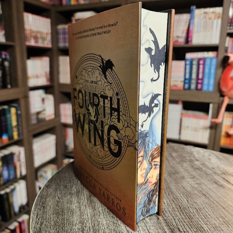 Fourth Wing by Rebecca Yarros, Hardcover | Pangobooks