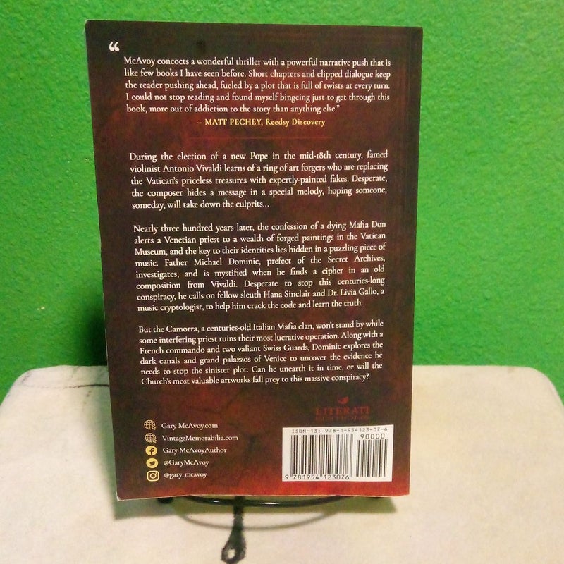 The Vivaldi Cipher by Gary McAvoy, Paperback | Pangobooks