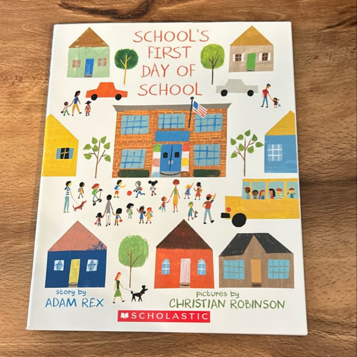 School’s First Day of School by Adam Rex , Paperback | Pangobooks