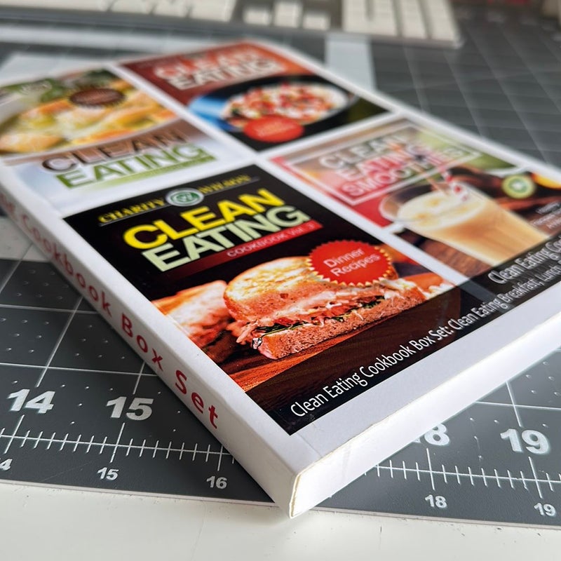 Clean Eating Cookbook Box Set: Clean Eating Breakfast, Lunch, Dinner ...