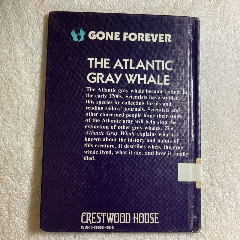 The Atlantic Gray Whale by Jan Mell