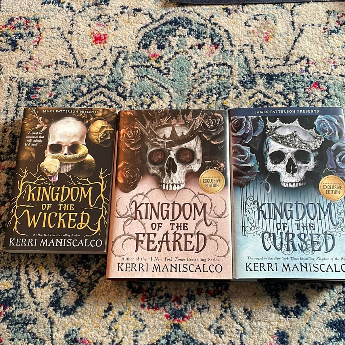 King of the Wicked Trilogy by Kerri Maniscalco , Hardcover | Pangobooks