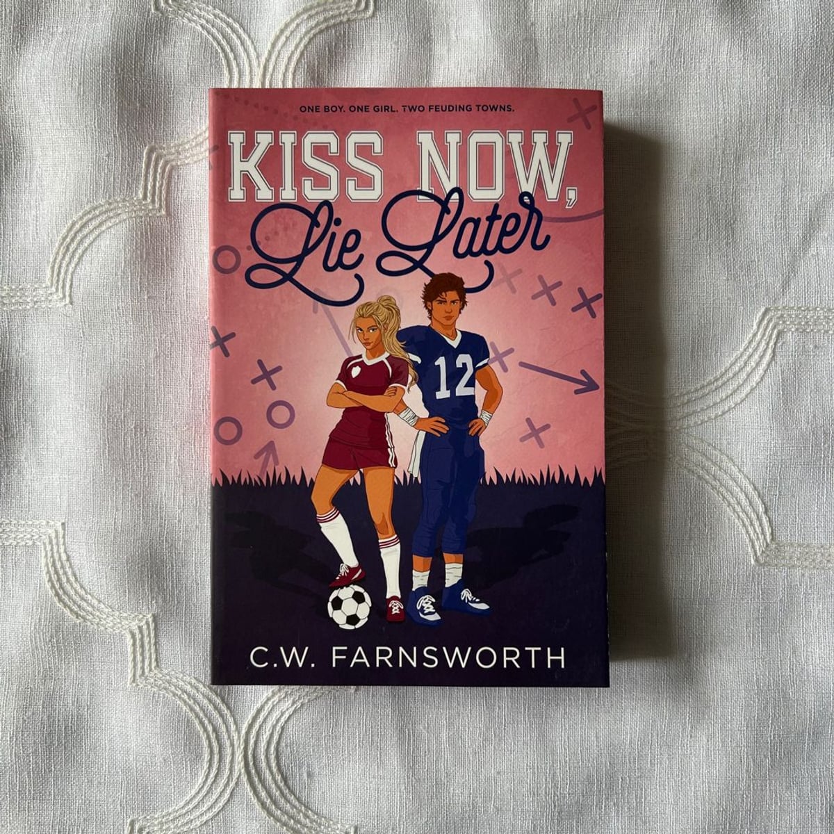 Kiss Now, Lie Later by C. W. Farnsworth