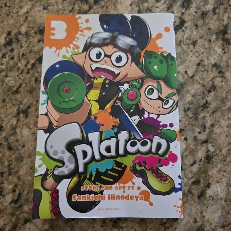 Splatoon, Vol. 3 by Sankichi Hinodeya