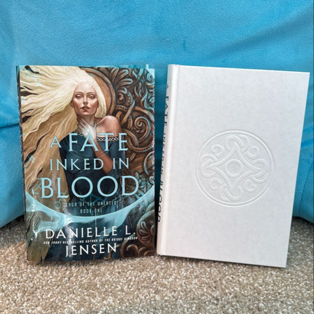 A Fate Inked in Blood (first printing - with signed book plate) by ...