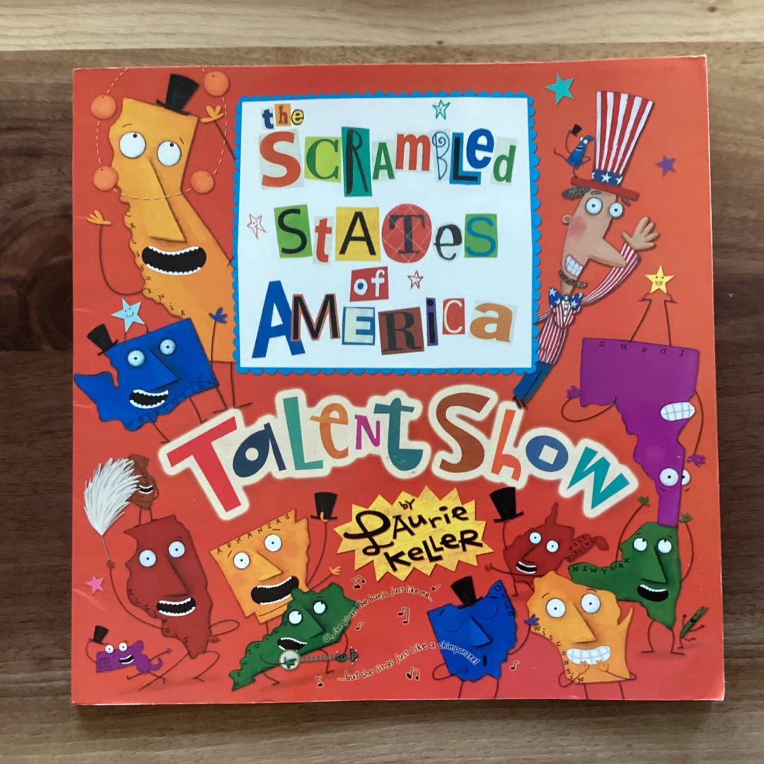 The Scrambled States of America by Laurie Keller, Paperback | Pangobooks