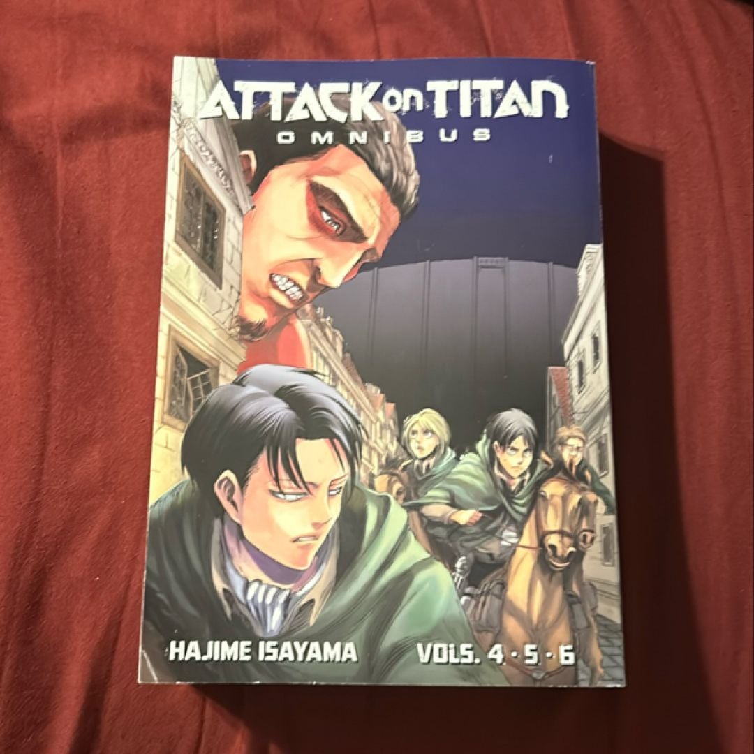 Attack on Titan Omnibus 2 (Vol. 4-6) by Hajime Isayama