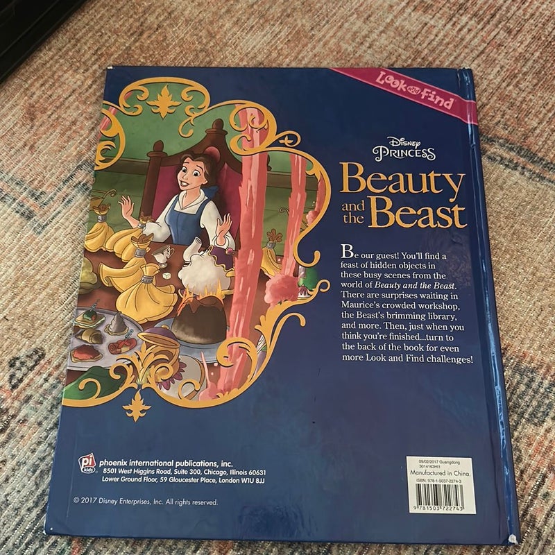 Beauty and the Beast Look and Find by Kids PI, Hardcover | Pangobooks