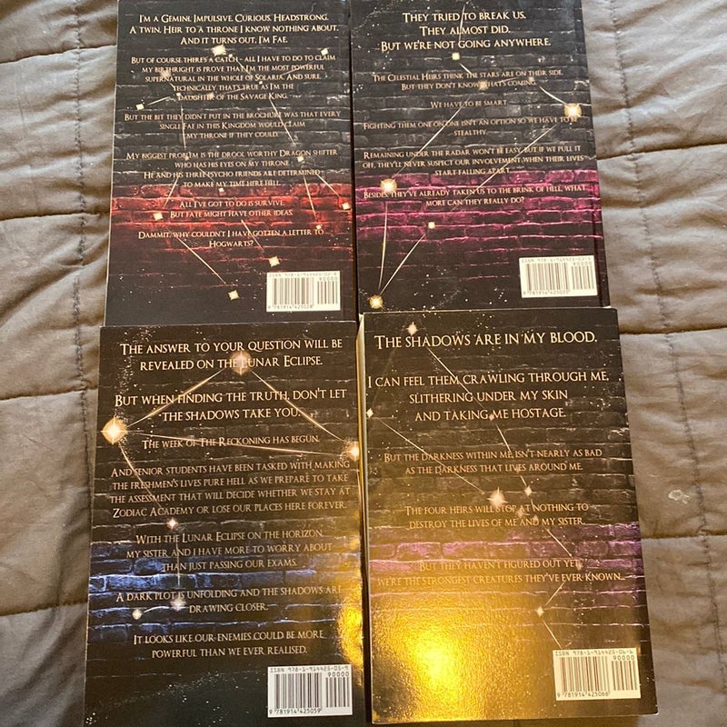 Zodiac Academy 1-4 by Caroline Peckham Suzanne Valenti, Paperback ...