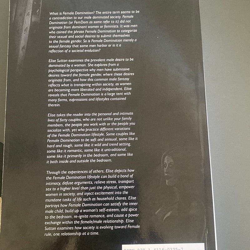 Female Domination by Elise Sutton, Paperback | Pangobooks