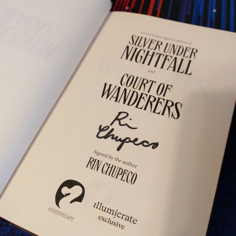 Silver Under Nightfall and Court of Wanderers Illumicrate Editions ...