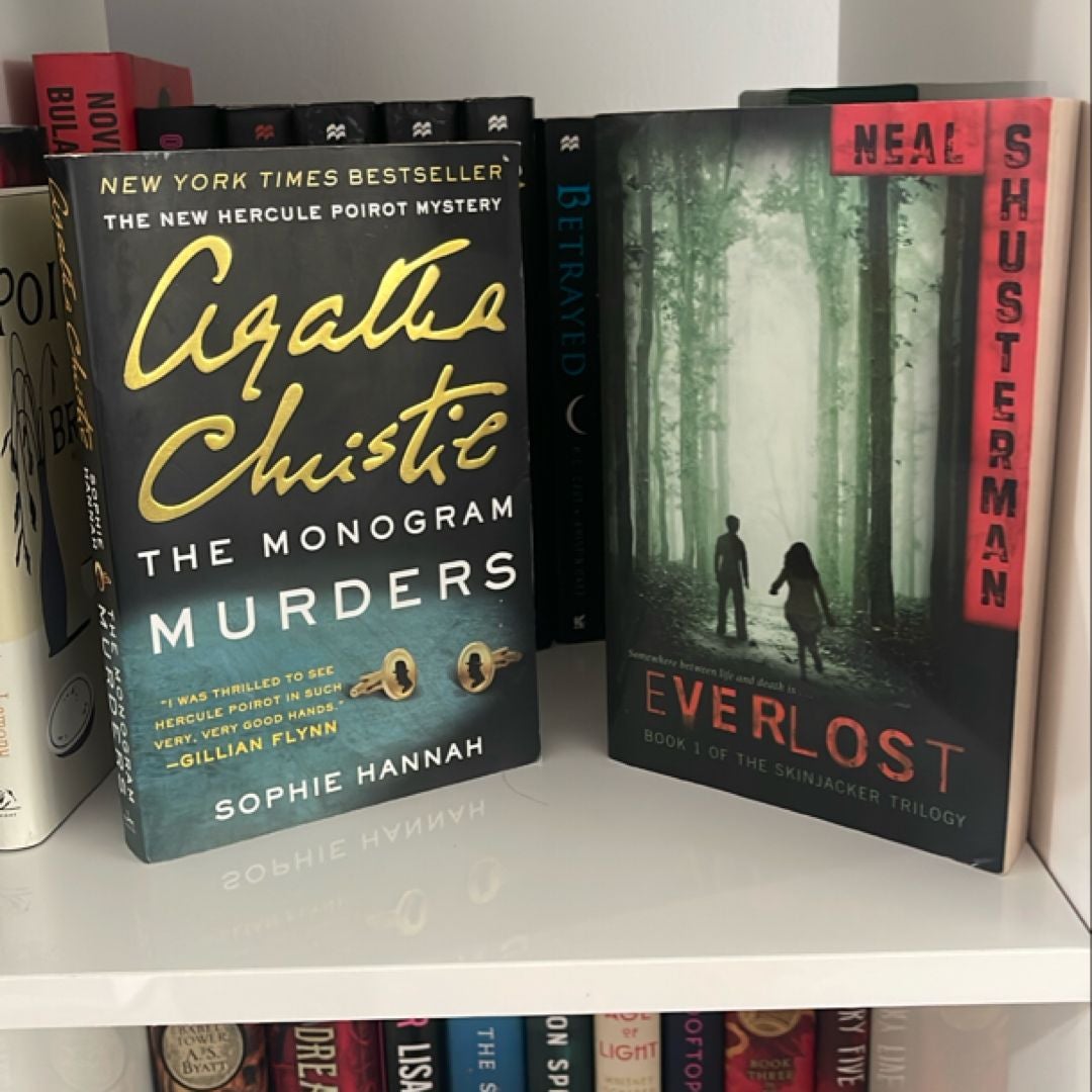 The monogram murders and Everlost by Agatha Christie and Neal ...