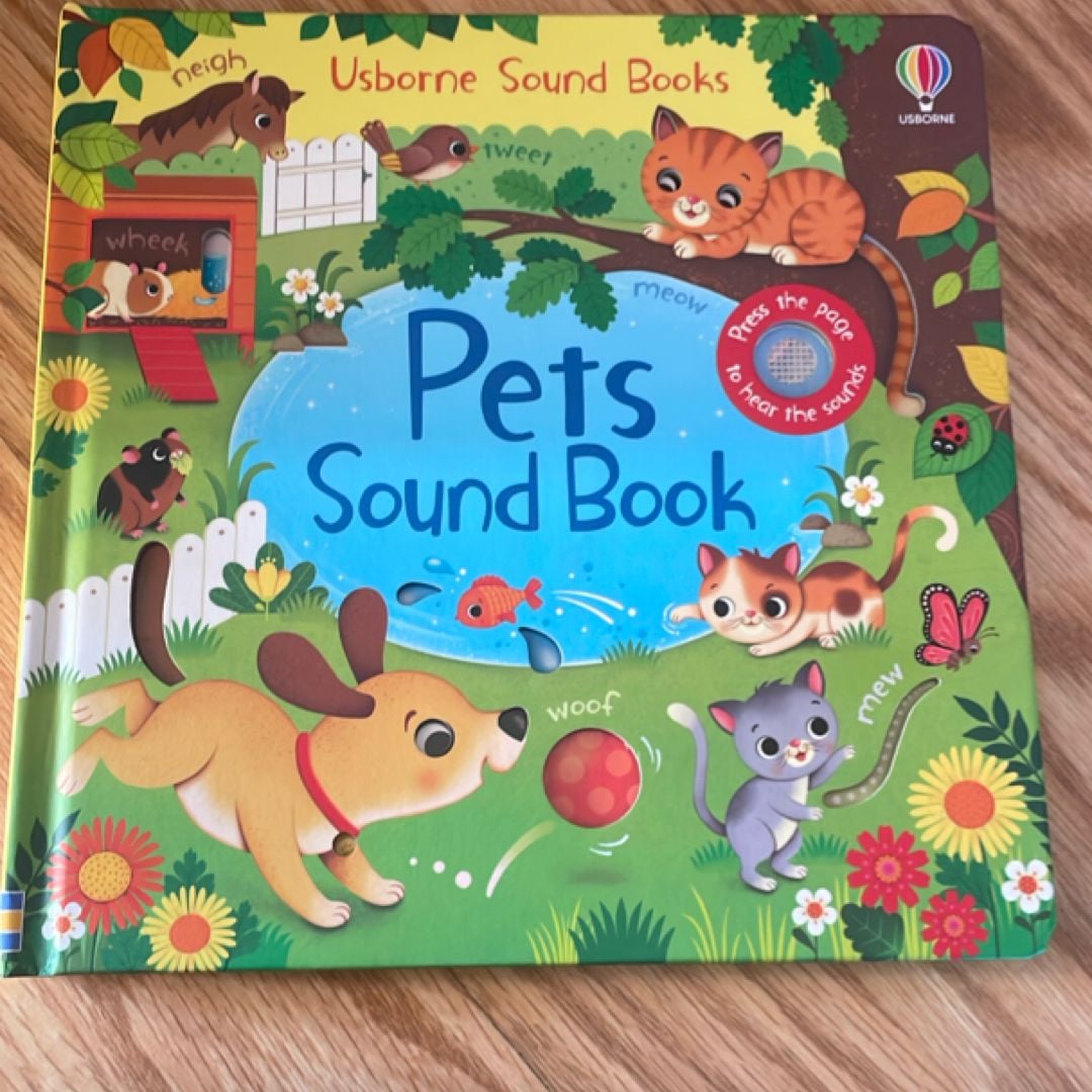 Pets sounds book by Usborne , Hardcover | Pangobooks