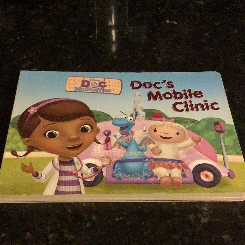 Doc Mcstuffins Doc's Mobile Clinic by Disney Books, Marcy Kelman