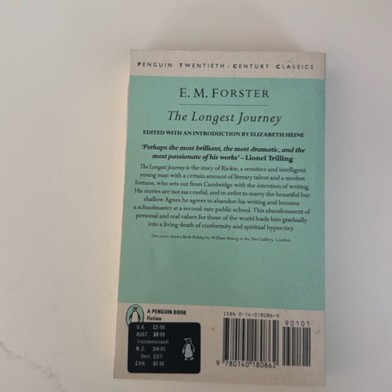 The Longest Journey by Gilbert Adair (Introduction by); Elizabeth Heine ...