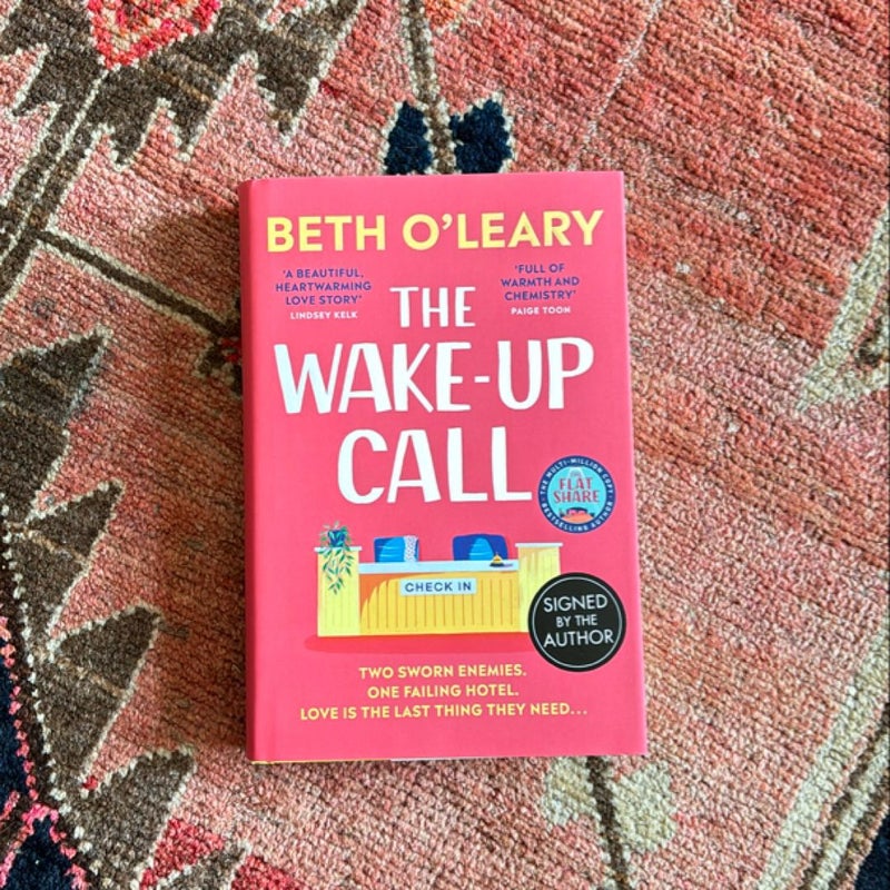 The Wake-Up Call SIGNED UK edition by Beth O’Leary, Hardcover | Pangobooks