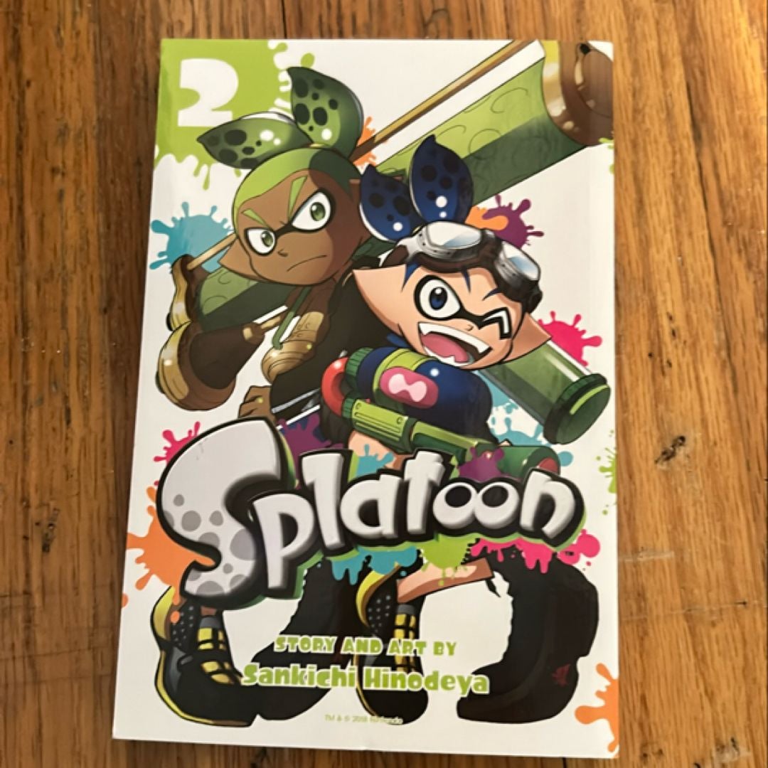 Splatoon, Vol. 2 by Sankichi Hinodeya