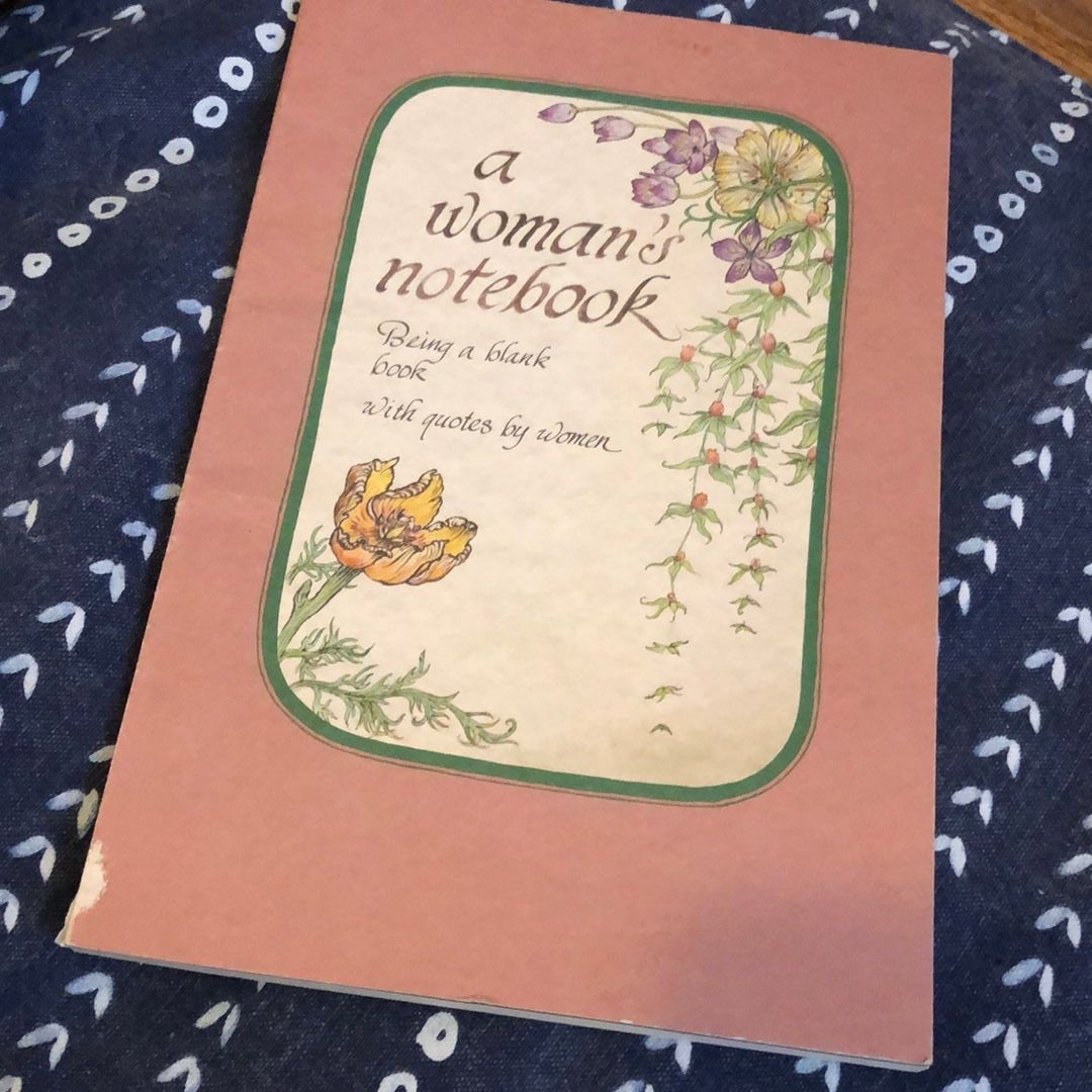 Rare Unique Vintage 1980 Women’s Notebook by Running Press, Paperback ...