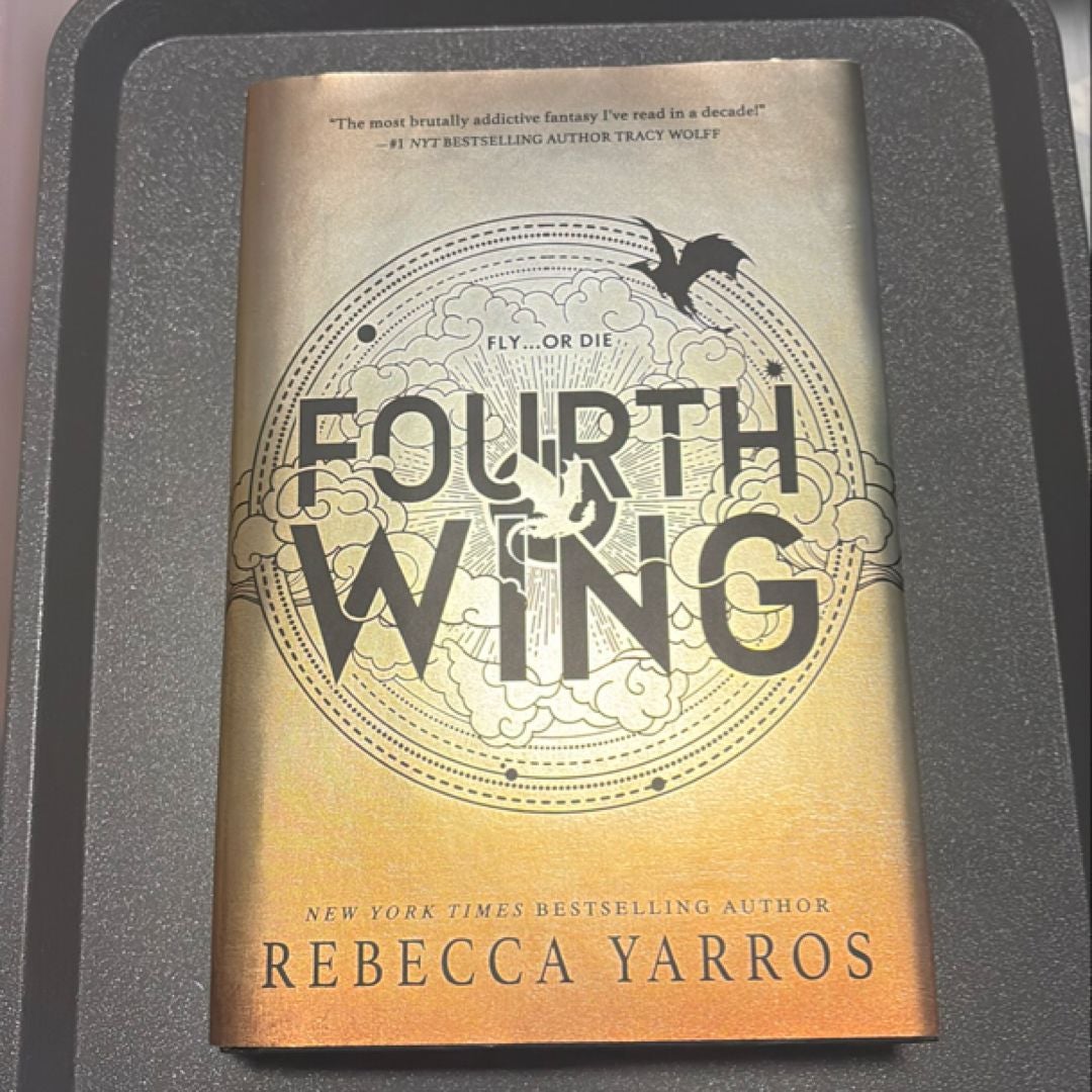 Fourth Wing with Sprayed Edges by Rebecca Yarros, Hardcover | Pangobooks