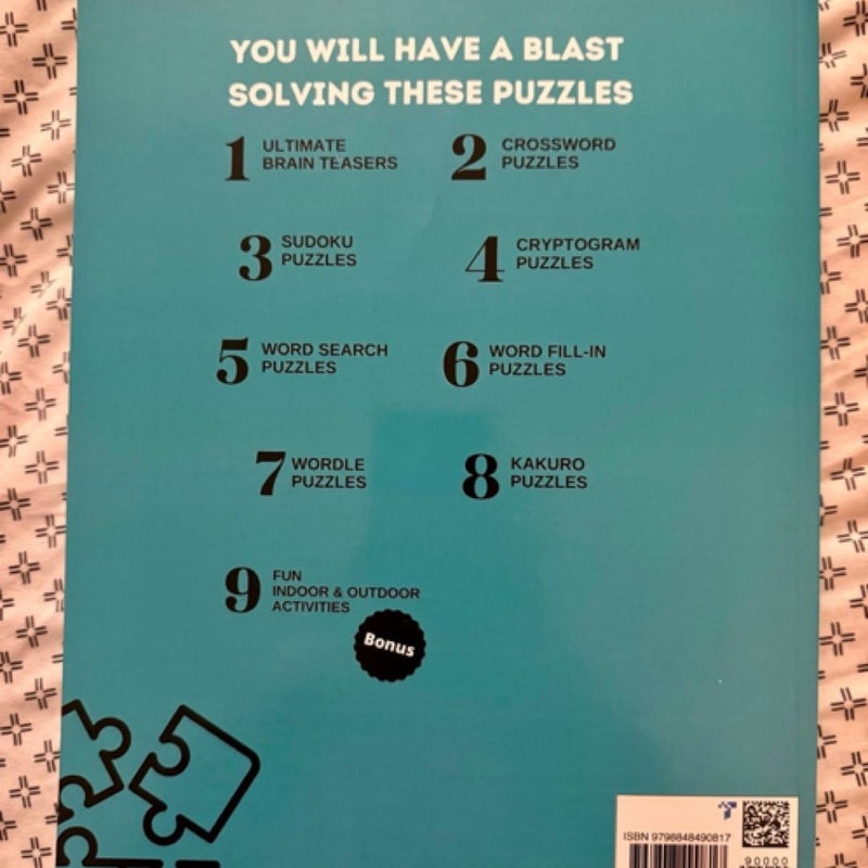 Mixed Puzzles by Anthony Estes : Healthy Brain Activity Book for Adults ...