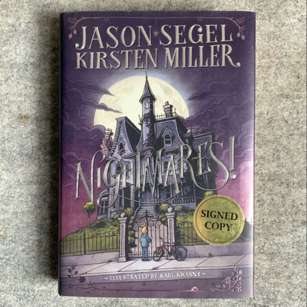 Nightmares! - Signed! by Jason Segel; Kirsten Miller, Hardcover ...