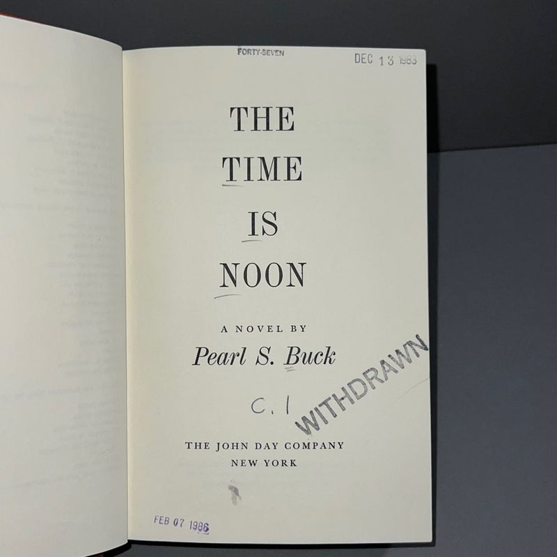 Buck Time is Noon by Pearl S. Buck , Hardcover | Pangobooks